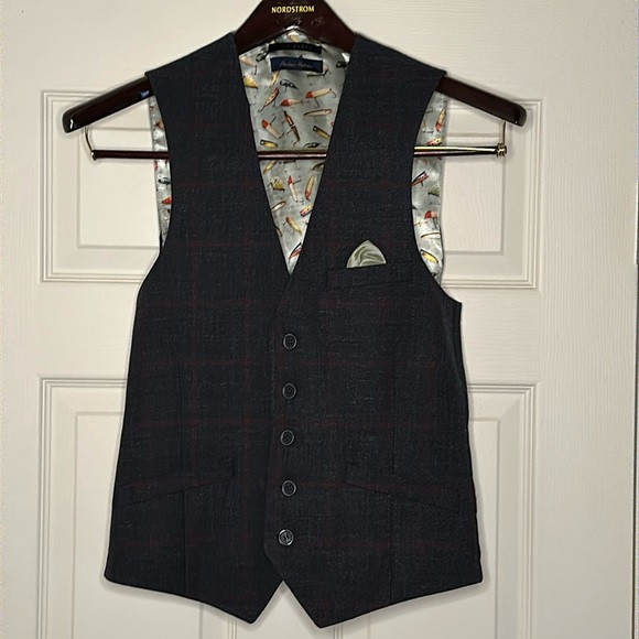 Ted Baker London | Suits & Blazers | Mens Ted Baker London Plaid Vest ...